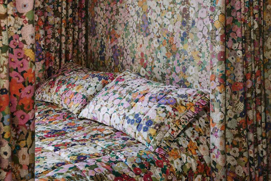 Hollyhocks Collection | Luxurious Floral Designs by House of Hackney ...