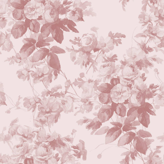 LONDON ROSE Traditional Wallpaper - Blush | House of Hackney – House of ...